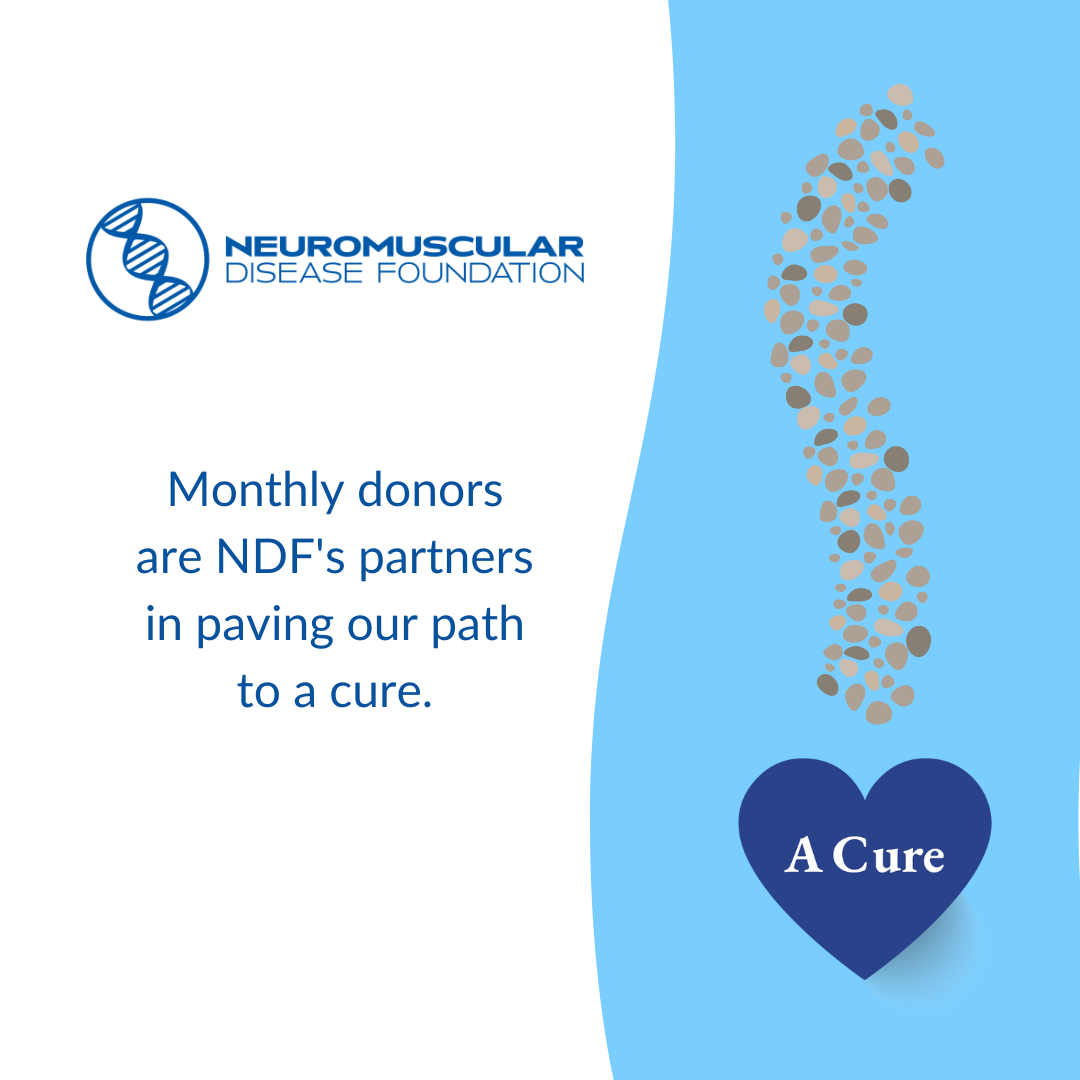 NDF | Monthly Giving Program | GNE Myopathy patients - HIBM