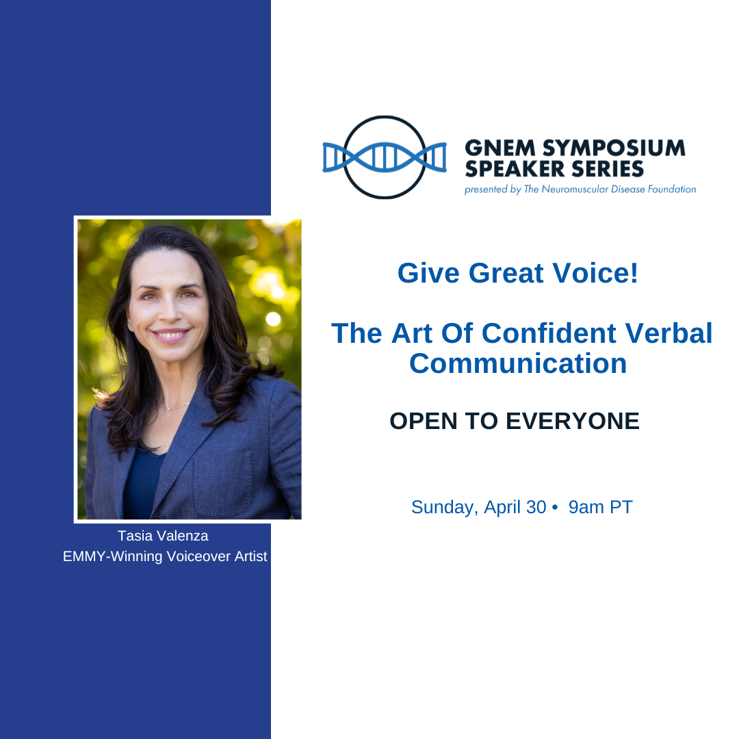 The Art of Confident Verbal Communication | NDF | GNE Myopathy